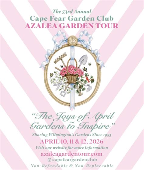 2026 Azalea Garden Tour Checkwhatsgood