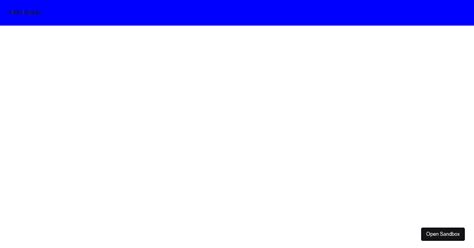 React Native Web Forked Codesandbox