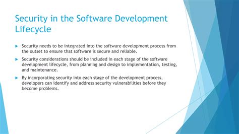 Secure Software Development Why It Matters Ppt
