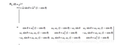四元数与旋转矩阵之间的关系四元数旋转矩阵 Csdn博客