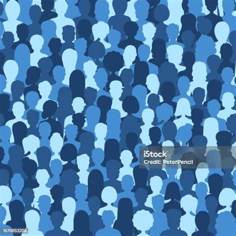 다문화 군중 다른 남자와 여자의 그룹입니다 젊은이 성인 및 노인 유럽인 아시아인 아프리카인 아라비아인 텅 빈 얼굴 벡터 그림입니다 정사각형 구성 군중에 대한 스톡 벡터 아트