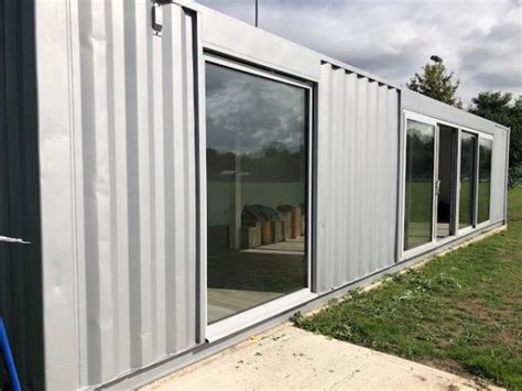 Shipping Container Conversion For Additional Classroom Space