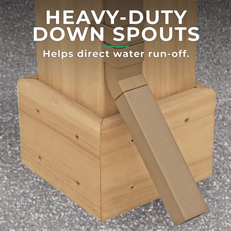 Rain Gutter Kit 12ft X 10ft