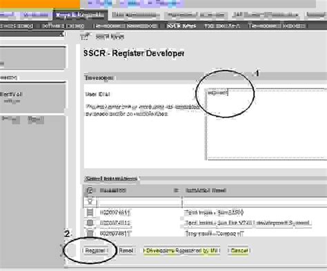 Generate Developers Key In Sap