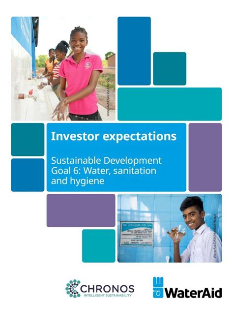 Pdf Sustainable Development Goal 6 Water Sanitation And Hygiene Access To Clean Water And