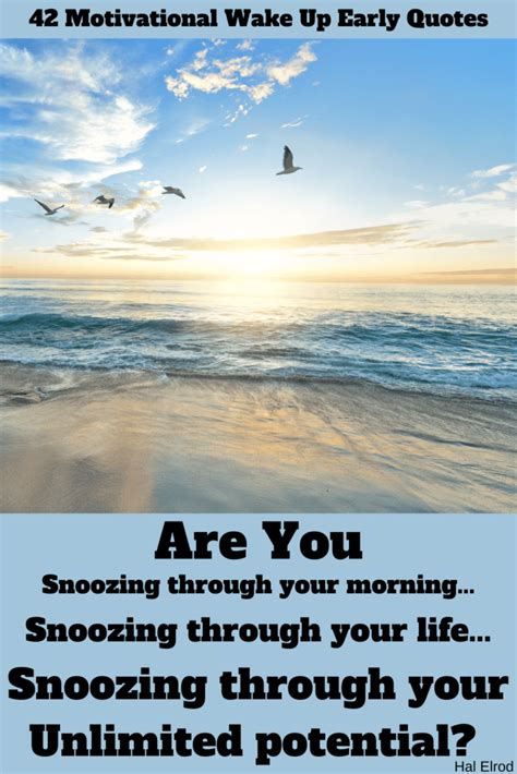 42 Motivational Quotes For Waking Up Early