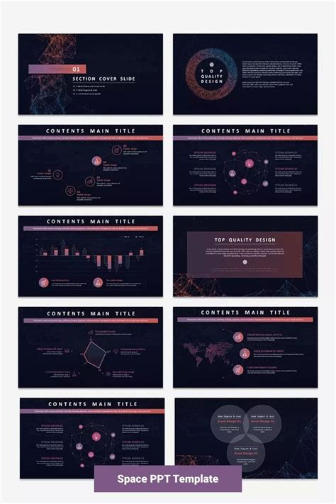Space PPT Template Presentation Slides Templates Presentation Slides Design Powerpoint