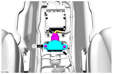 Ford Escape Removal And Installation Front Impact Severity Sensor Supplemental Restraint Ford Escape Removal And Installation Front Impact Severity Sensor Supplemental Restraint