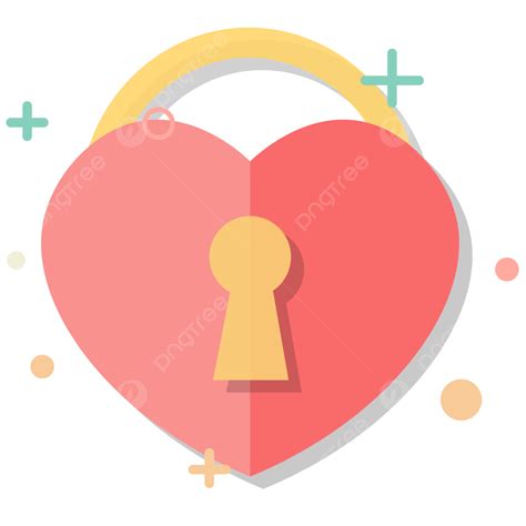 Mbe Style Love Lock Vector Diagram Mbe Style Ui Icon Png And Vector