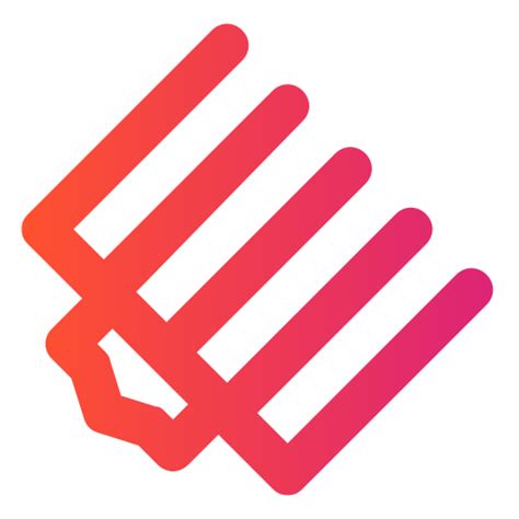 Comb Generic Gradient Icon
