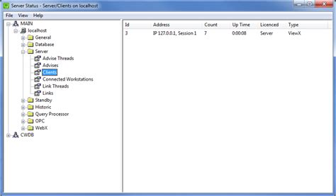 Server Status Tool Guide Clients Server Status Information
