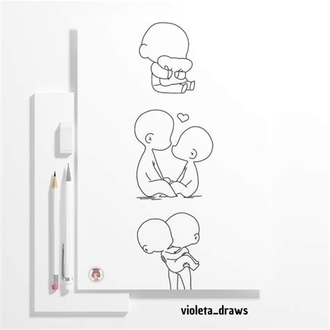Chibi Couple Pose Reference