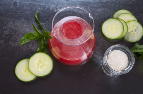 Cucumber Gin Cocktail Basil Cucumber Gin Cocktails