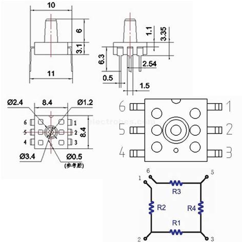 MPS20N0040D Sphygmomanometer Air Pressure Sensor In Pakistan