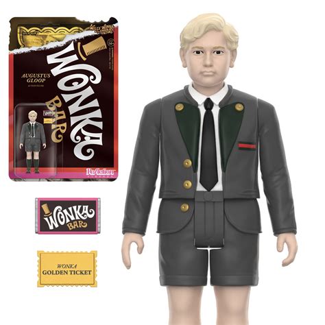 Willy Wonka And The Chocolate Factory Augustus Gloop 3 34 Inch Reaction Figure