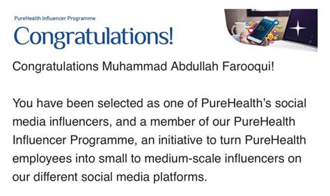 Muhammad Abdullah Farooqui On Linkedin Purehealth Brandambassador