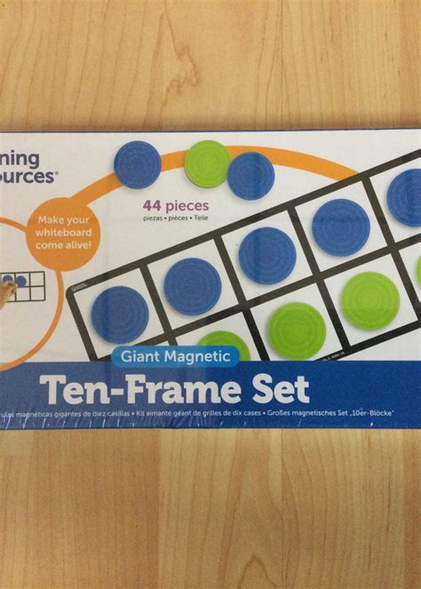 Giant Magnetic Ten Frame Set School Spot
