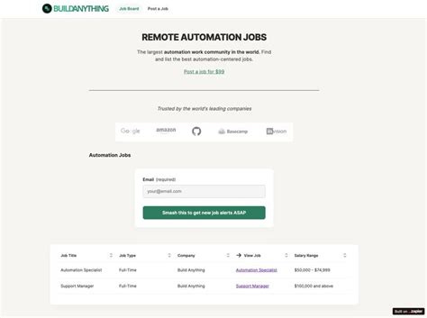 bryce vernon on linkedin built an mvp no code job board in zapier in