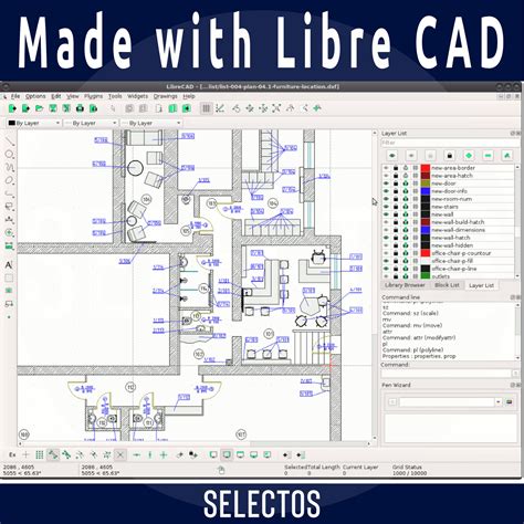 New Cad 2d Design Libre Program In A Usb Includes Pdfs Install User