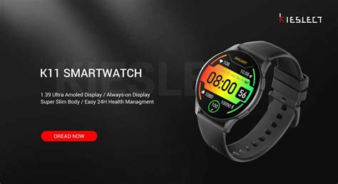 Kieslect K11 Smartwatch With Amoled Display Price In Bangladesh