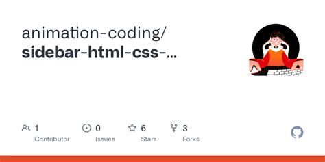 Github Animation Codingsidebar Html Css Javascript03