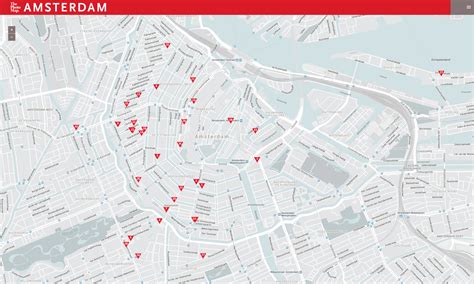 Amsterdam Red Light District Map