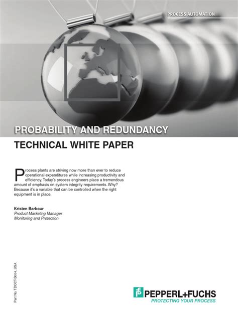 Probability And Redundancy Pdf Reliability Engineering Computer