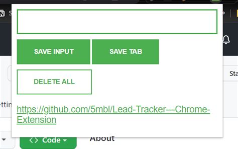 Github 5mbllead Tracker Chrome Extension