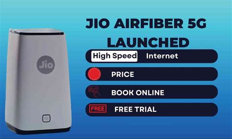 Jio AirFiber Availability How To Book Price Plans And Speed