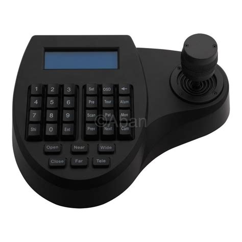 LCD PTZ Controller D Axis Joystick Keyboard CCTV Security Camera