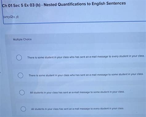 Ch 01 Sec 5 Ex 03 B Nested Quantifications To