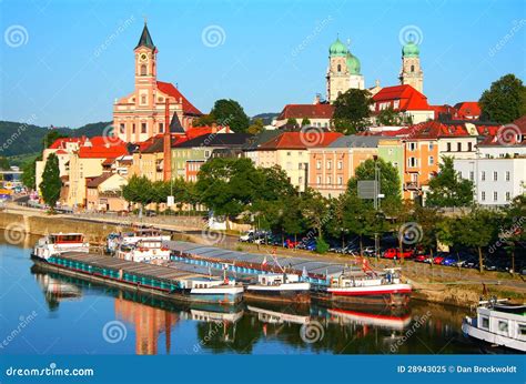 Passau In Germany Stock Image Image Of Bavaria Village 28943025