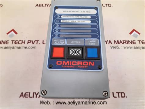 Omicron Gas Sampling System Aeliya Marine