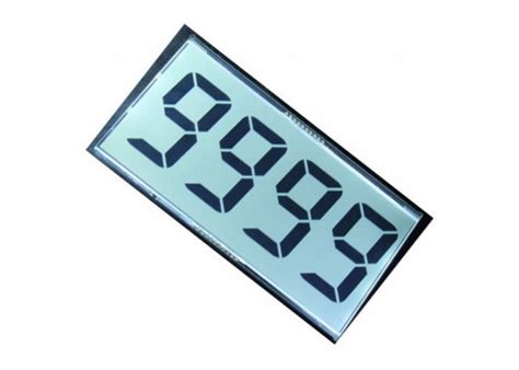 Tn Positive Four Digit Lcd Display Transmissive Lcd Module For Water Meter