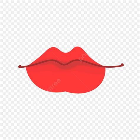 Sexy Lips Clipart Vector Sexy Female Red Lips Red Lips Lips Mouth Five Senses Png Image For