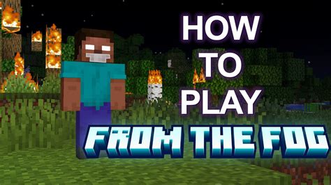 How To Play Minecraft From The Fog Mod In Hardcore Mode Cave Dweller Herobrine Youtube