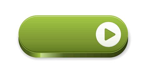 The Oval Button With Arrow Isolated Computer Internet Vector Isolated Computer Internet Png