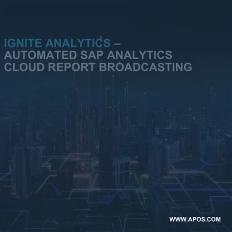 Webinar Alert Sap Analytics Cloud Report Broadcasting Apos Systems Inc Posted On The Topic