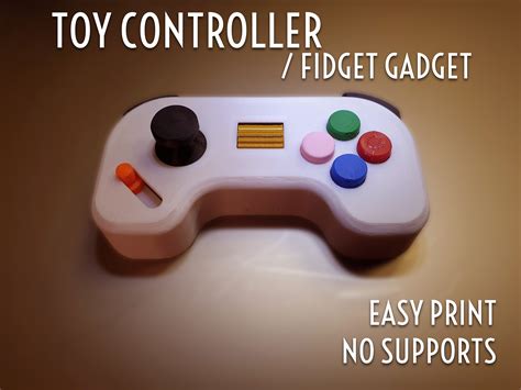 Mini Controller Toy Fidget Gadget By Jaatinen Download Free Stl Model
