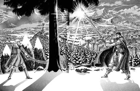 Download Guts And Griffith Heroes Of Berserk Manga Wallpaper