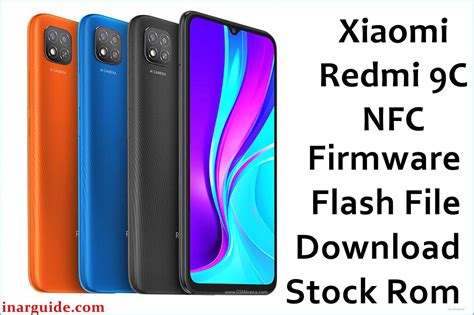 Xiaomi Redmi 9C NFC Firmware Flash File Download Stock Rom Inar Guide