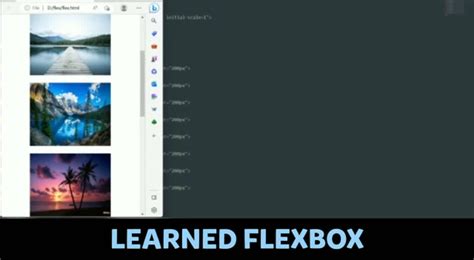 Narmatha S On Linkedin Html5 Css Webdev Flexbox Image Gallery