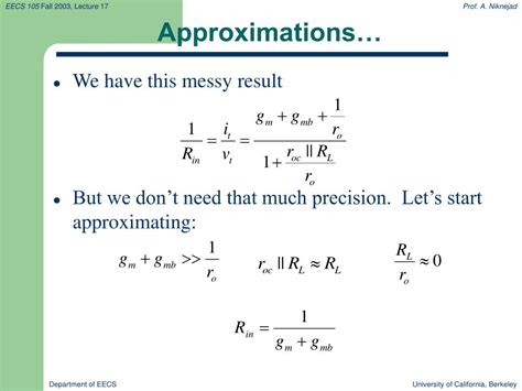 Ppt Lecture 17 Common Source Gate Drain Amplifiers Powerpoint Presentation Id 1713979