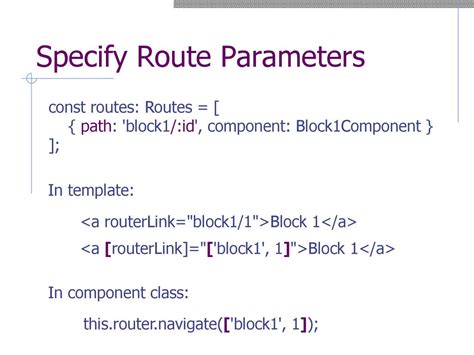 Cs Advanced Topics In Web Programming Angular Routing Ppt Download