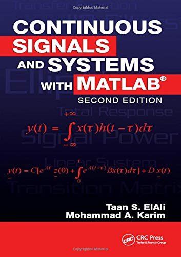 Continuous Signals And Systems With Matlab Campus Book House