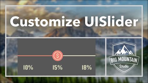 How To Customize The Uislider Ios Xcode 8 Swift 3 Youtube