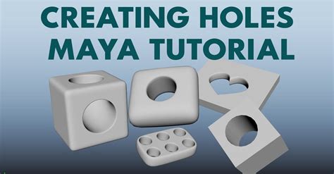 David Bittorf School Digging Deeper How To Model Holes In Objects In