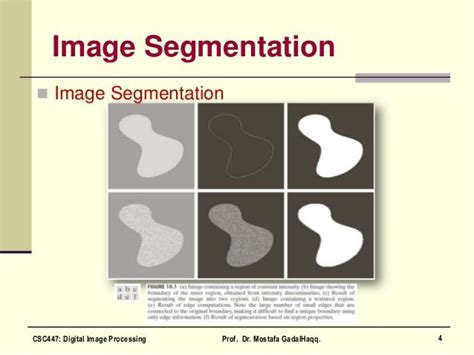 digital image processing image segmentation