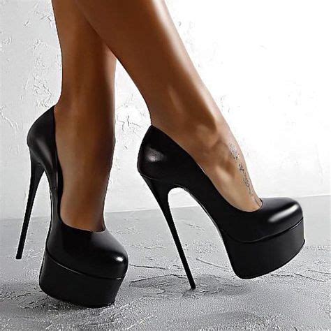 Stilettos | Черные высокие каблуки, Обувь с высокими каблуками на ...