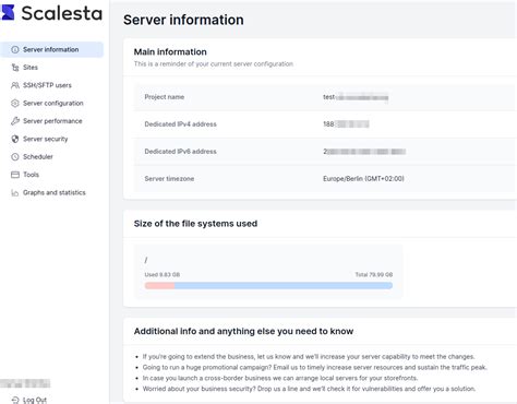 Server Panel Manager Docs Of Managed Hosting Solution